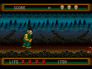 Splatterhouse 2 - Under the mask you were smiling.